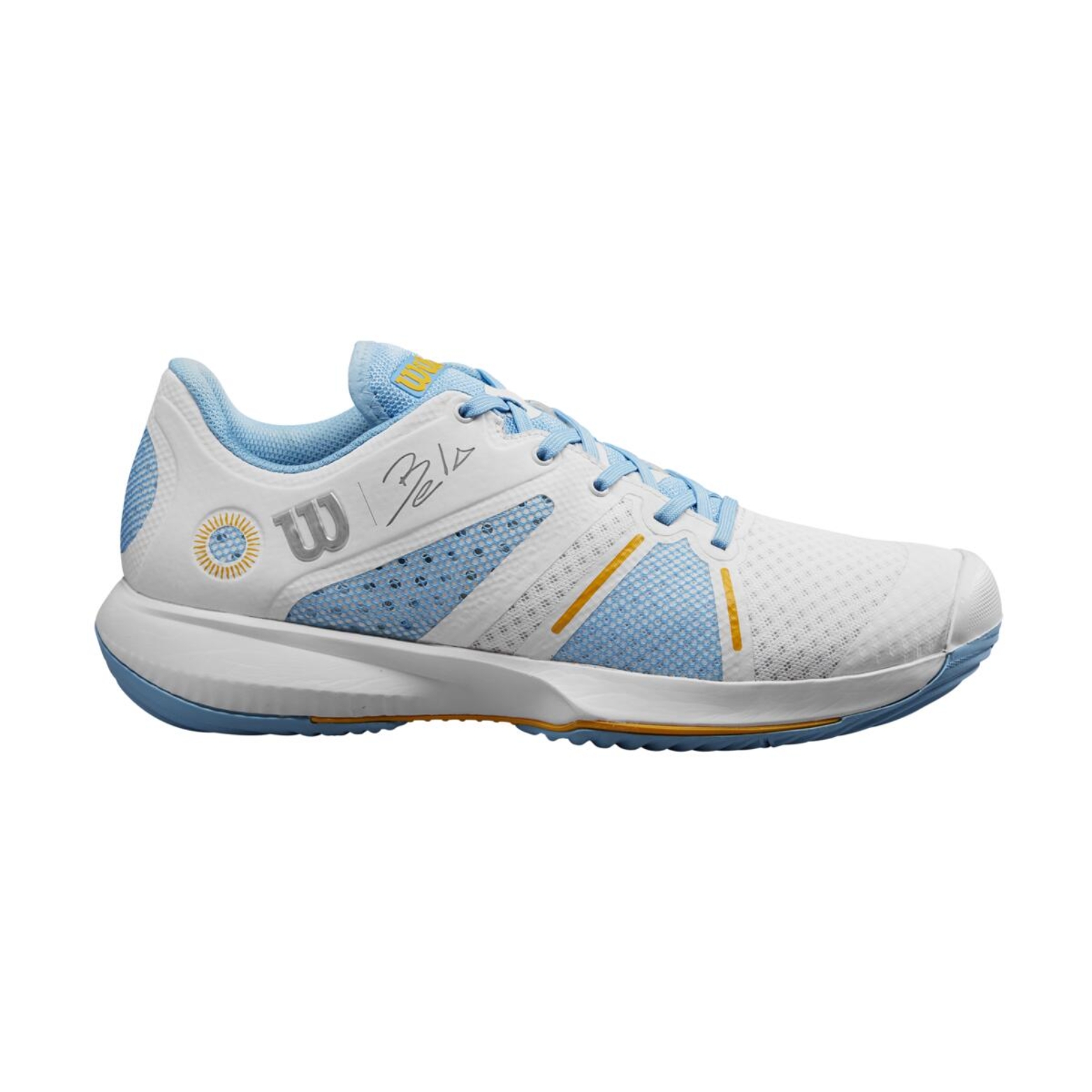 Wilson Bela Pro ARG SE White/Alaskan Blue - PadelXpert