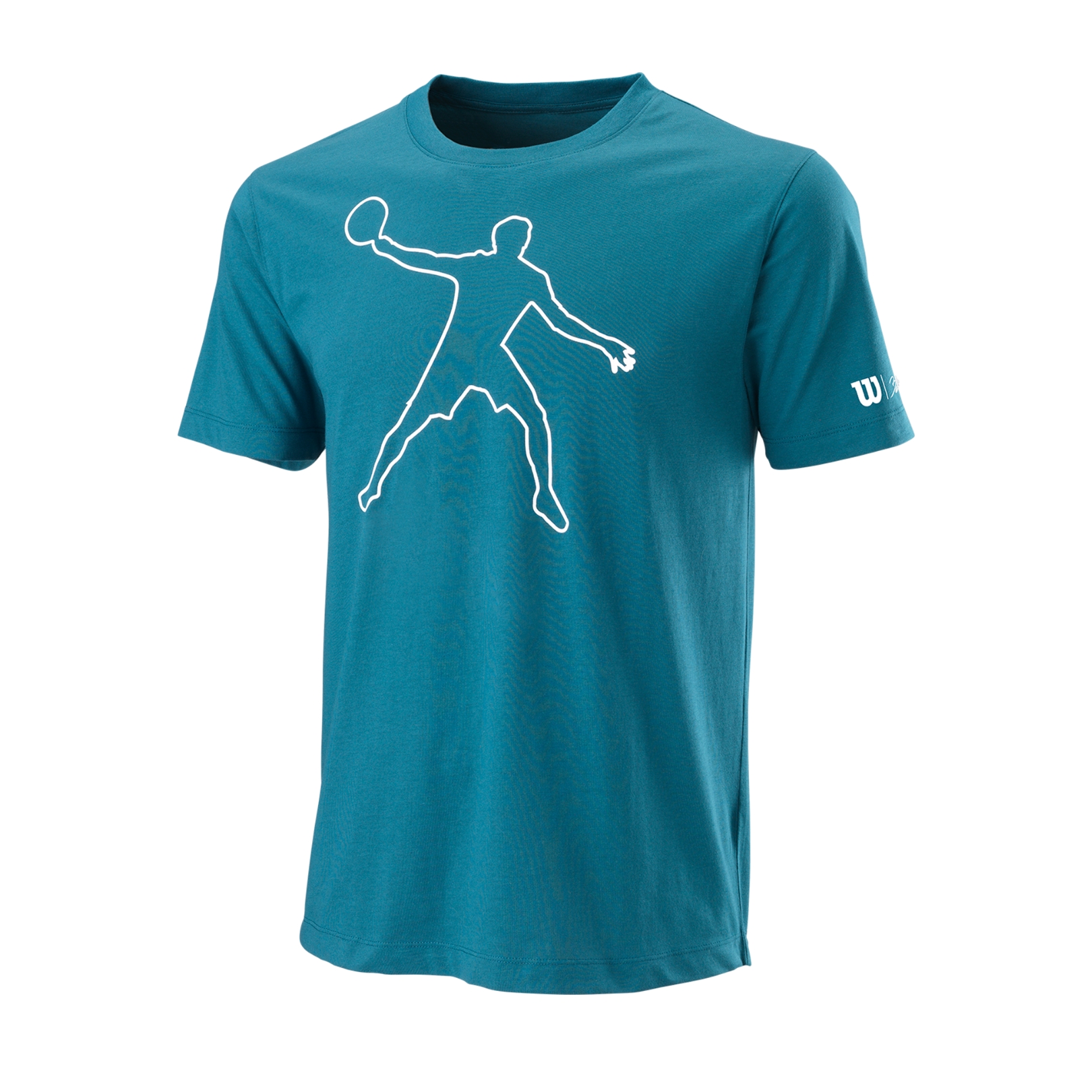 Wilson Bela Tech T-shirt II Blue Coral - PadelXpert