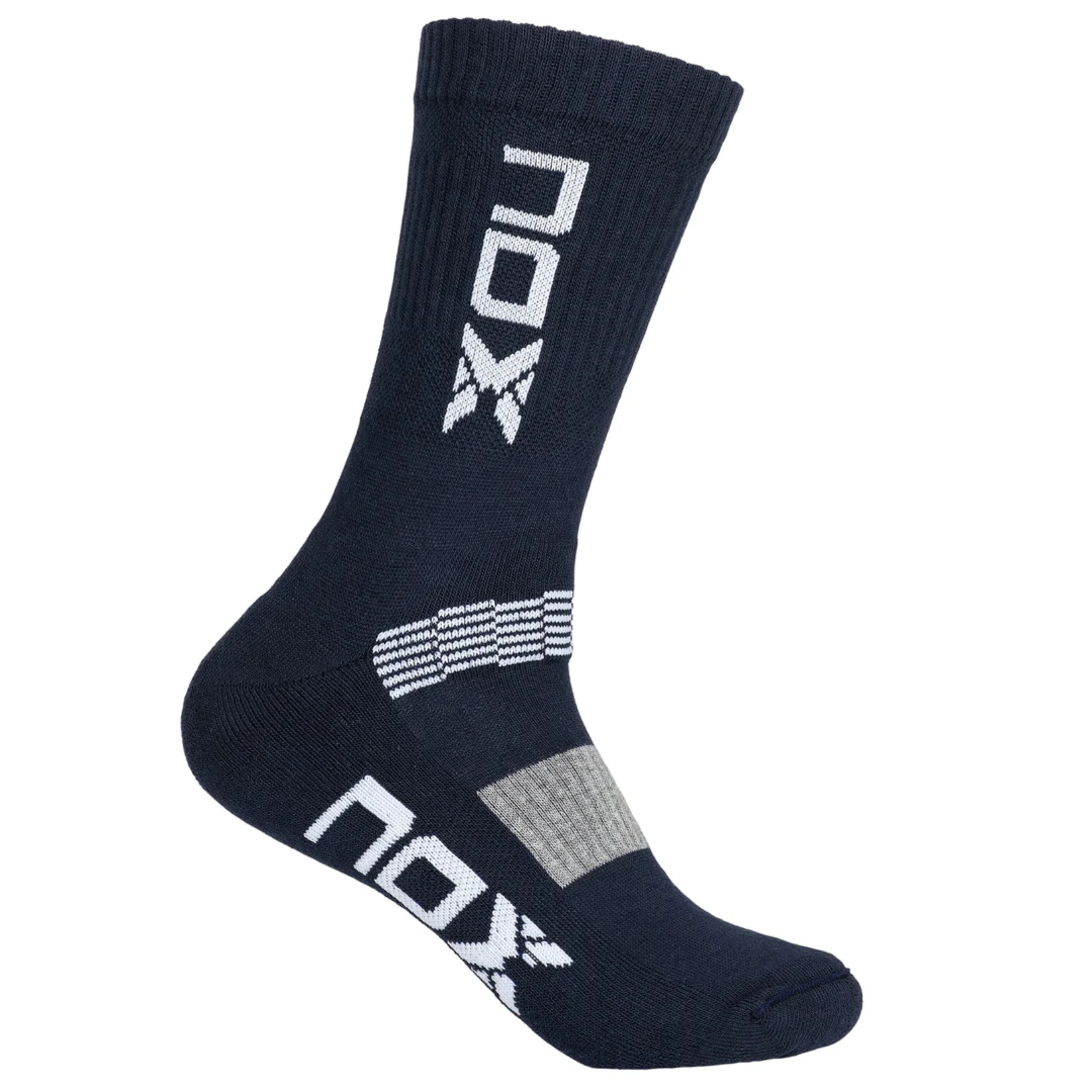 Nox Technical Socks 1-pack Navy/White - PadelXpert