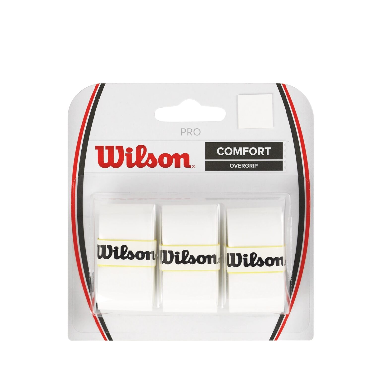 Wilson Pro Overgrip 3-Pack Vit | Wilson padelgrepp